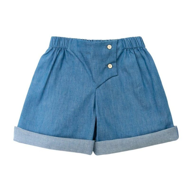 Austin Short, Blue - Shorts - Maisonette