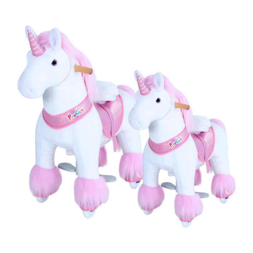 Pink Unicorn, Small - Ride-Ons & Rockers - Maisonette