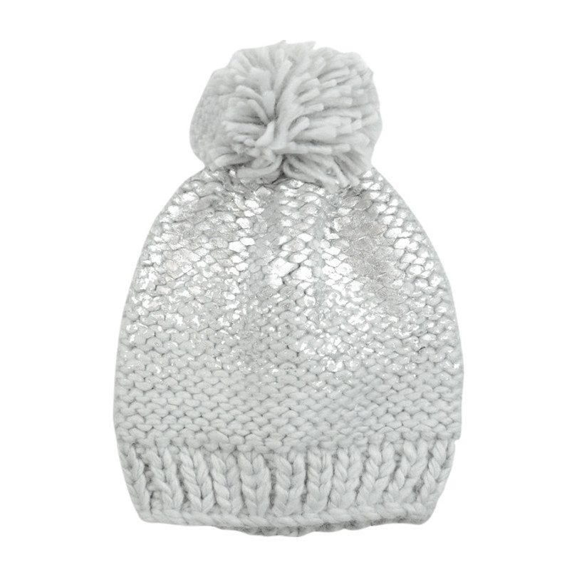 Pearl Hat, Gray and Silver - Hats, Scarves & Gloves - Maisonette