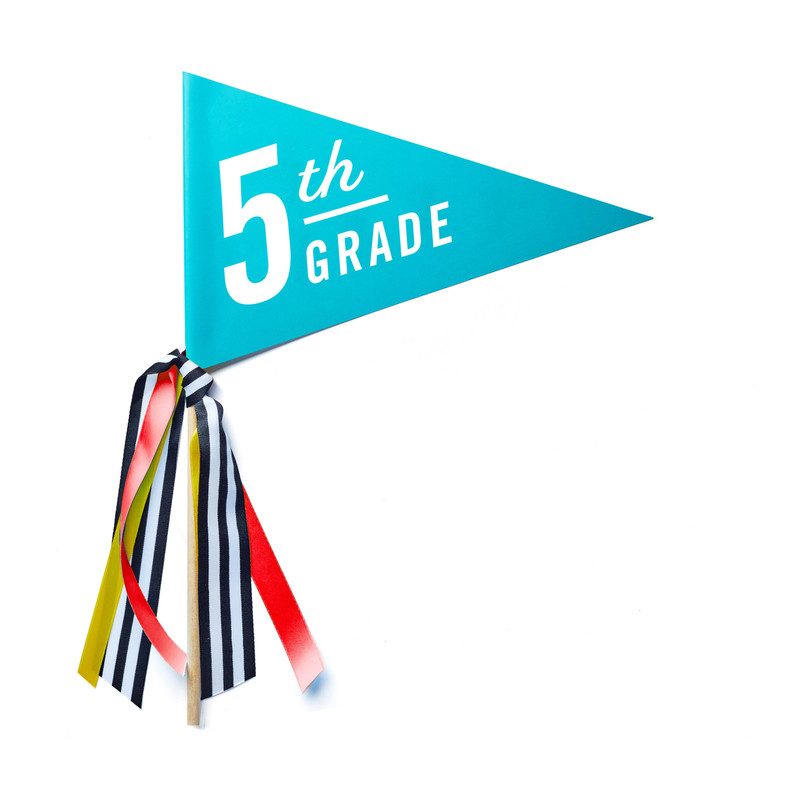 First Day of 5th Grade Banner! - Maisonette