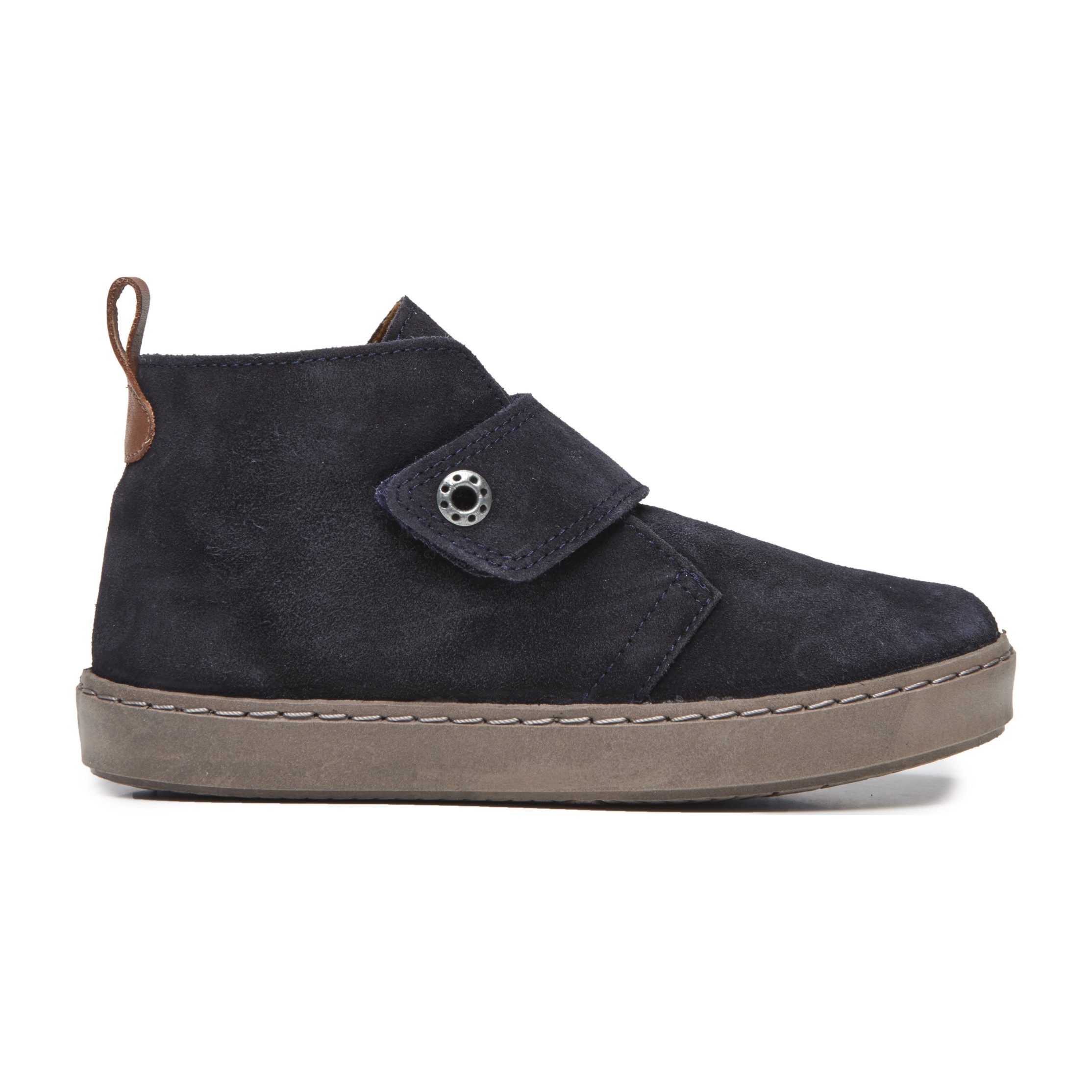 Sneaker Booties, Navy Suede - Maisonette