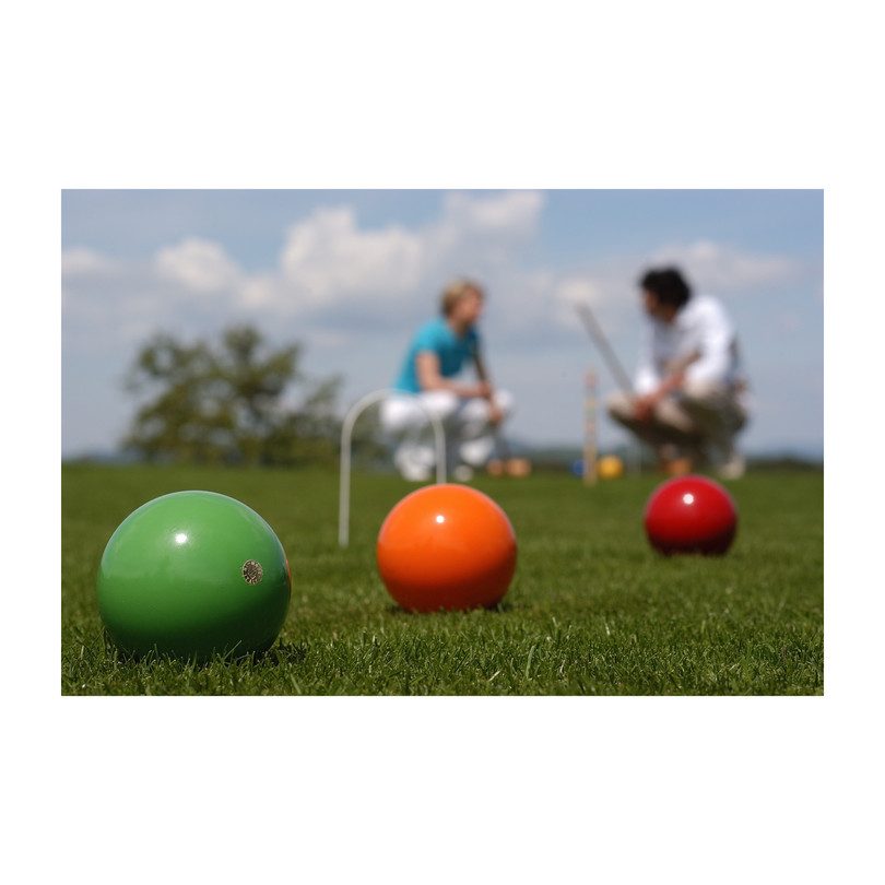 6 Player Croquet Set with Trolley - Sports - Maisonette