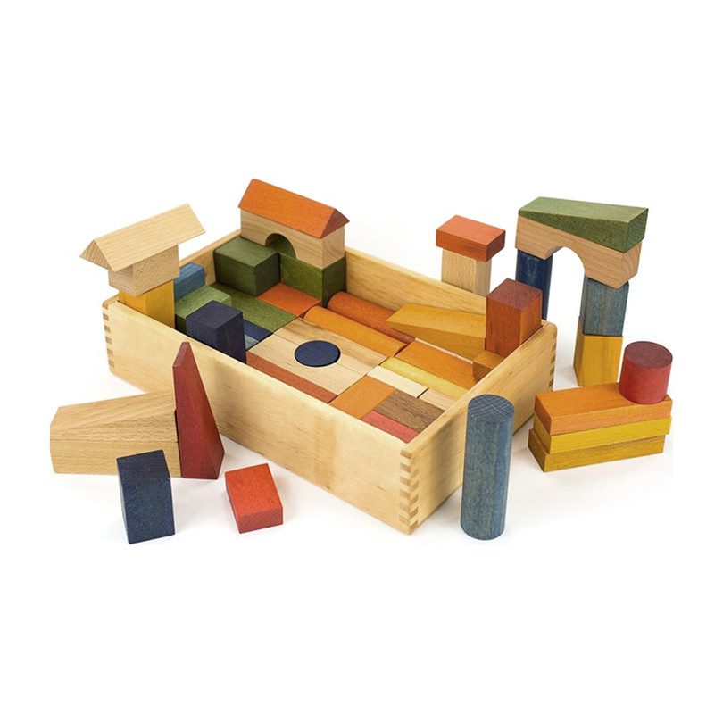 Rainbow Block Set - Blocks, Sorters & Stackers - Maisonette