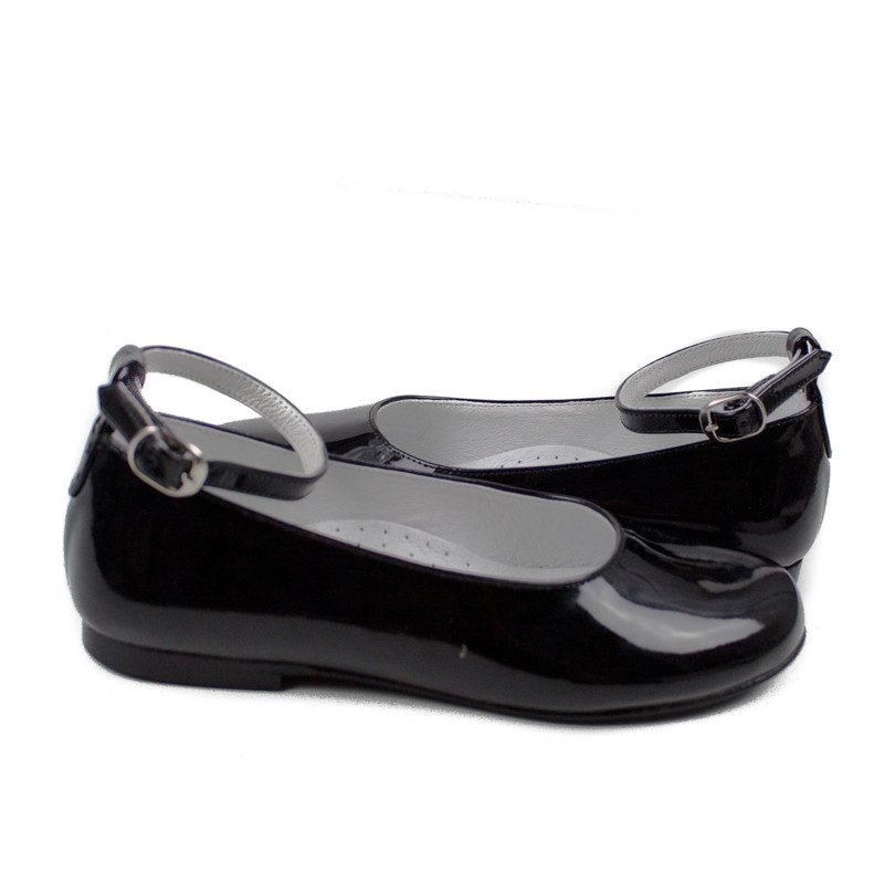 Two Ways Party Shoe, Black Patent Leather - Shoes - Maisonette