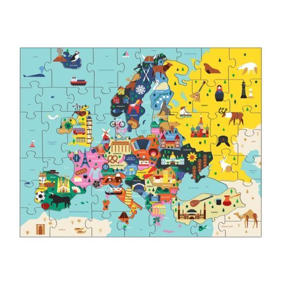 Map of Europe Geography Puzzle - Puzzles - Maisonette
