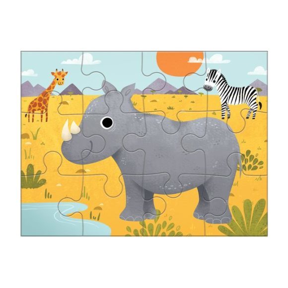 4 In A Box Puzzle Set, Animals of the World - Puzzles - Maisonette