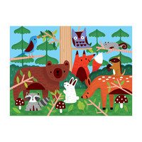 Fuzzy Woodland 42-Piece Puzzle - Puzzles - Maisonette