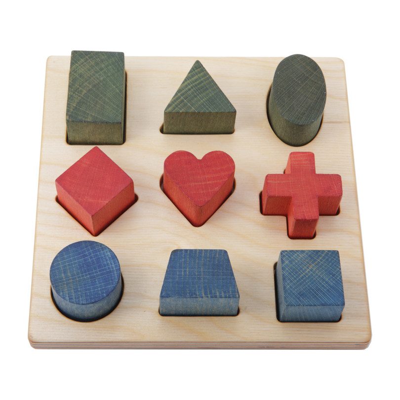 Wooden Shape Puzzle - Puzzles - Maisonette