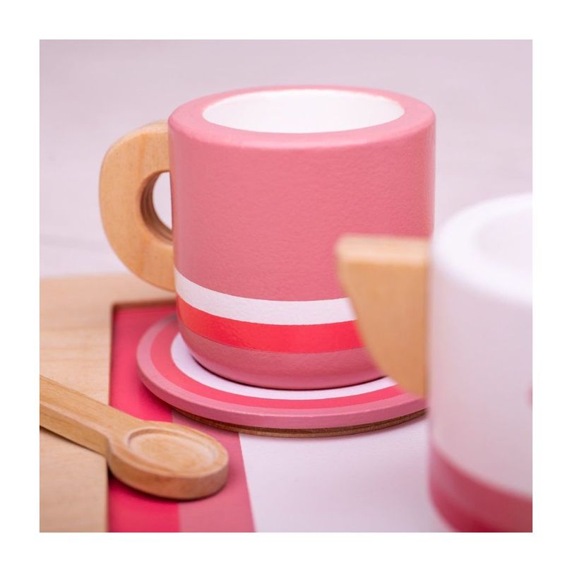 Tea Tray, Pink - Play Food & Accessories - Maisonette