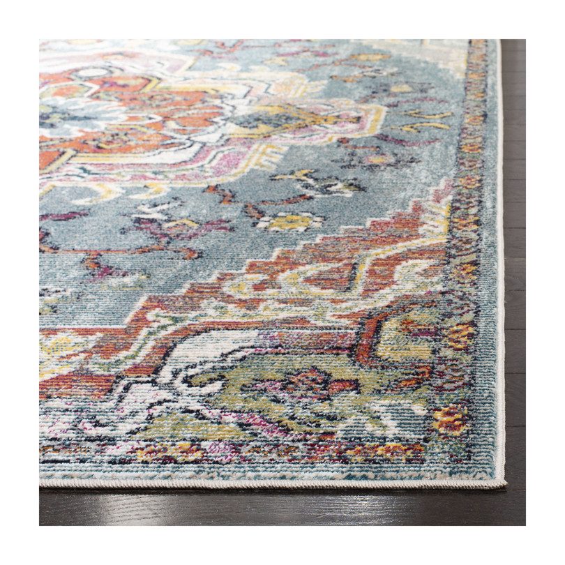 Crystal Piper Rug, Blue Multi - Rugs - Maisonette
