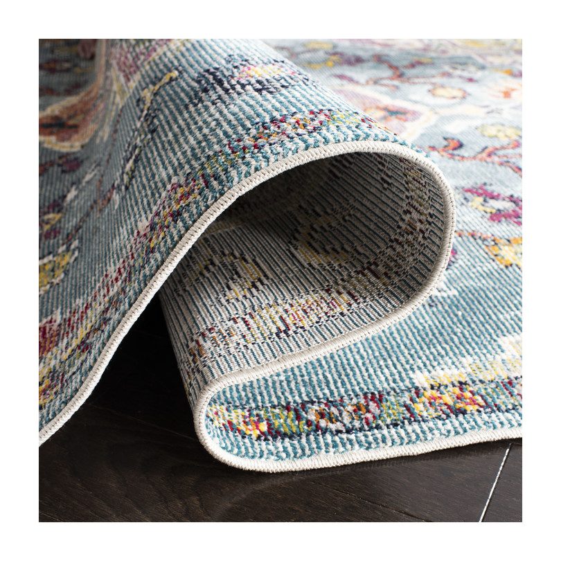Crystal Piper Rug, Blue Multi - Rugs - Maisonette