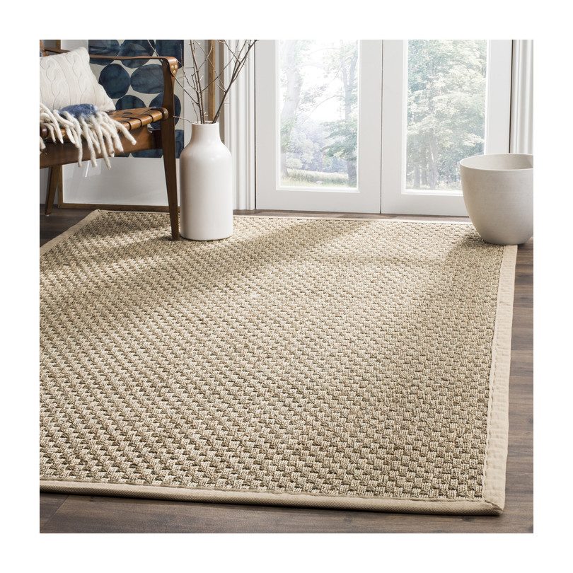 Natural Fiber Ruby Rug, Beige - Rugs - Maisonette