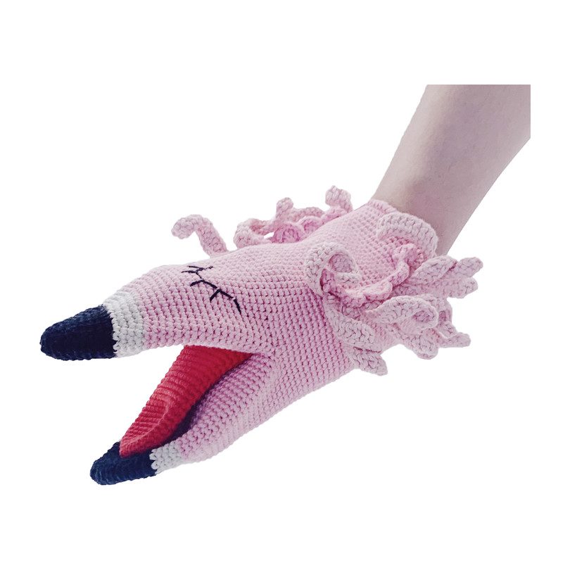 Fifi the Flamingo Hand Puppet - Plush - Maisonette