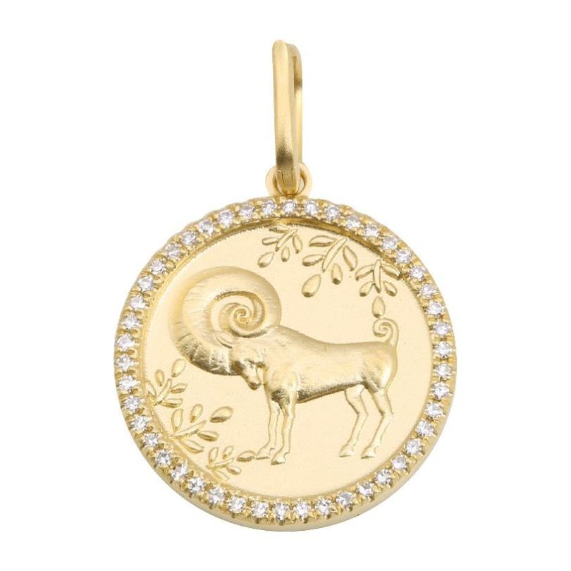 Capricorn Charm, 14K Gold - Over the Top - Maisonette