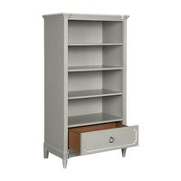 Clementine Court Bookcase, Cloud Grey - Bookcases & Toy Chests - Maisonette