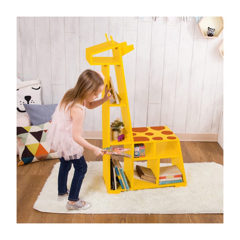 Zoo Kingdom Giraffe Play Animal Shelf - Bookcases & Toy Chests - Maisonette