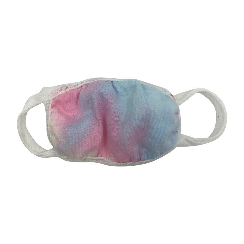 Tie Dye Face Mask Set of 2, Pastel & Rainbow - Accessories - Maisonette