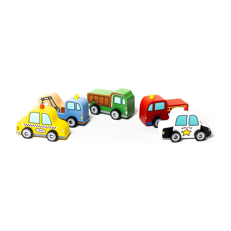 Around Town Vehicles, Set of 5 - Vehicles & Trains - Maisonette